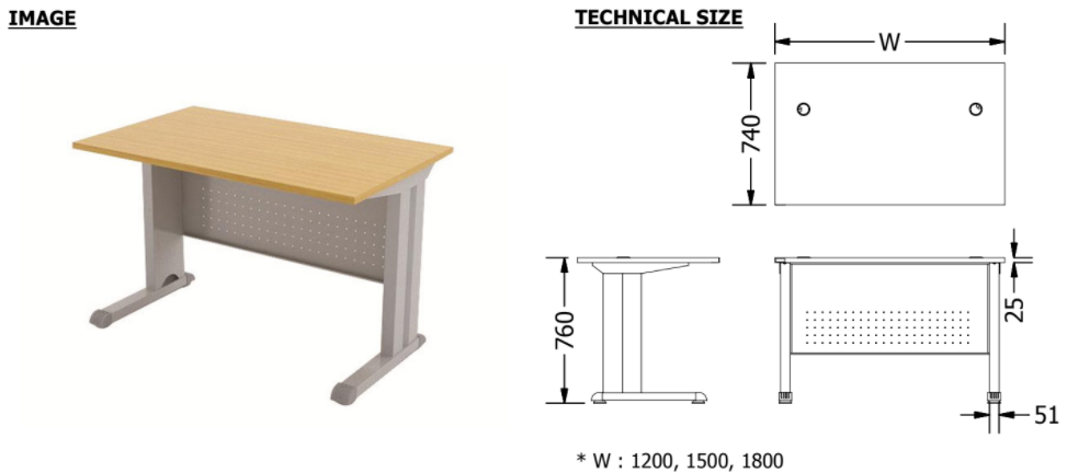 Office Workstation Executive Table - LUXIM Series Supplier in Malaysia ...