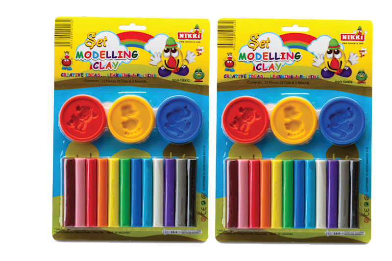 12 Modeling Clay Sticks Set Supplier in Malaysia- Price & Review