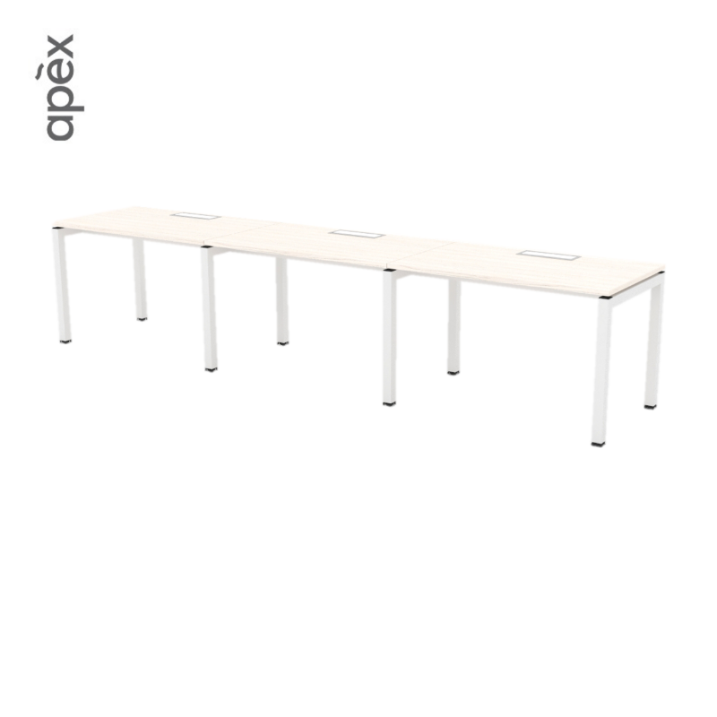 3 Seater Single Link Table with Flipper Casing - NEXT Series W-N120X74 ...