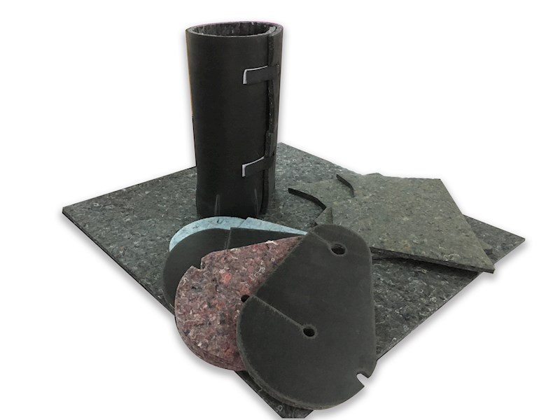 Air Conditioner Compressor Noise Insulation Cotton Felt ( Fire ...