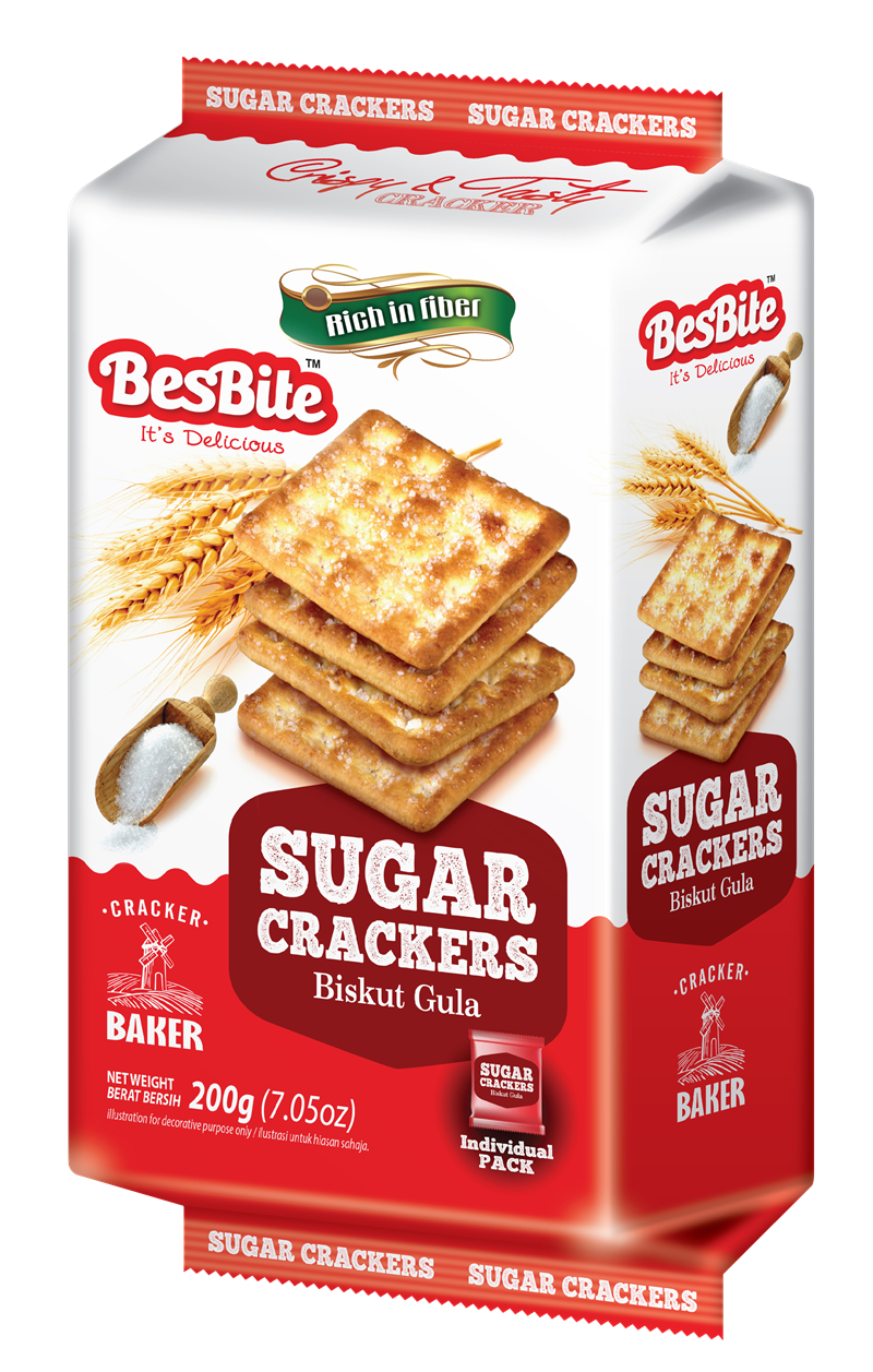 BesBite Sugar Crackers 200g Supplier in Malaysia- Price & Review