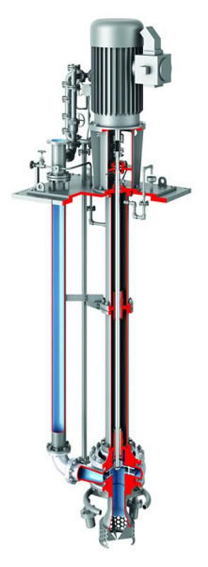 Flowserve- VPL3600 ISO 13709/API 610 (VS4) Vertical Lineshaft, Slurry ...