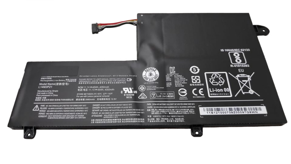 Lenovo L14M2P21 L14L2P21 IdeaPad 300S-14ISK 500S-14ISK S41-70 S41-75 ...