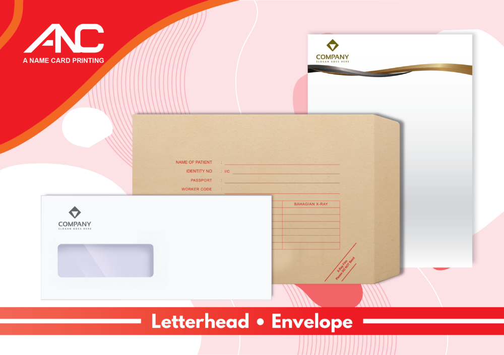 Letterhead & Envelopes Supplier in Malaysia- Price & Review