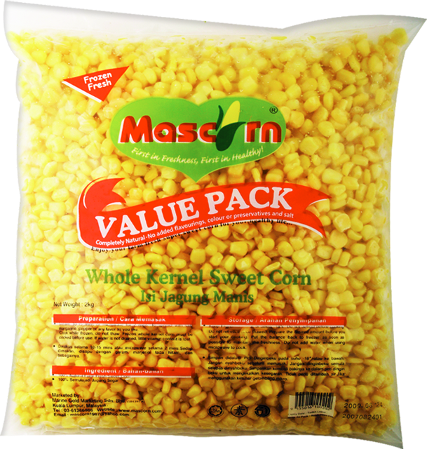 MASCORN Fresh Cut Kernel Corn （金玉米新鲜玉米切粒） Supplier in Malaysia- Price ...
