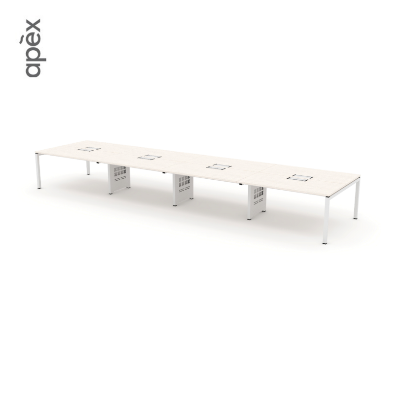 Medium 8 Seater Double Link Table with Flipper Casing - NEXT Series W ...