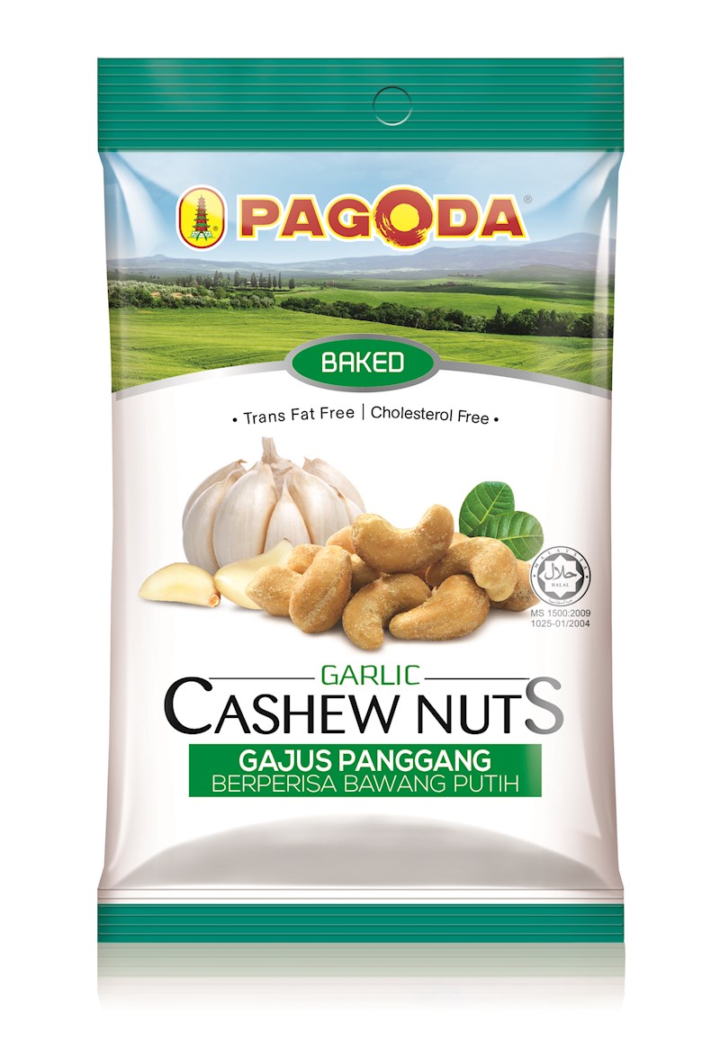 Pagoda Baked Cashew Nuts Garlic Supplier in Malaysia- Price & Review