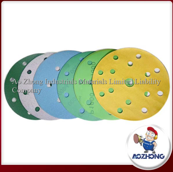 Round Sandpaper with Holes DISC ABRASIVE